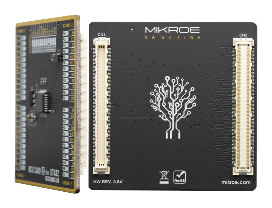 Mikroe 3477 Mikroelektronika Add On Board Mikroe Mcu Card 2 Stm32f042k6 Mcu