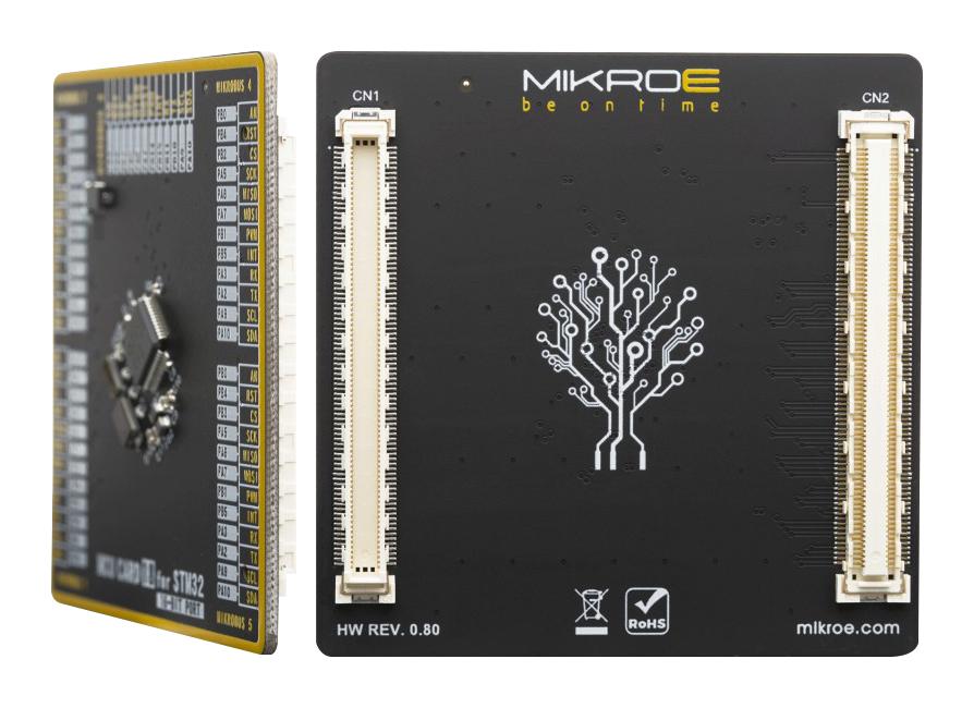 MIKROE-3528 - Mikroelektronika - Add-On Board, MikroE MCU Card 18, STM32L031C6 MCU