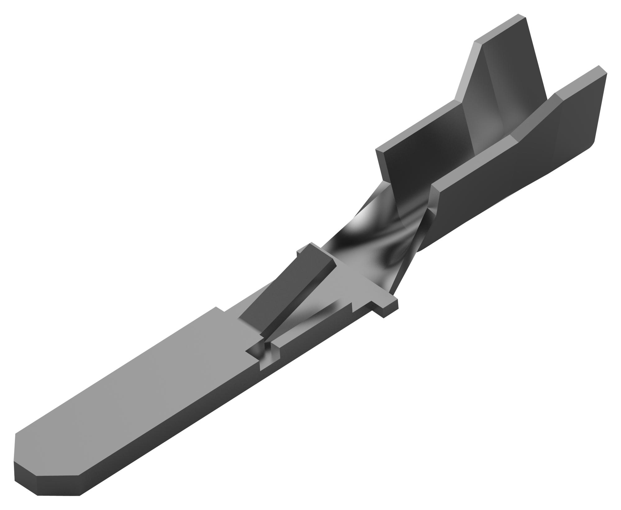 160887-4 - Amp - Te Connectivity - Contact, FASTIN-FASTON 110 Series, Tab