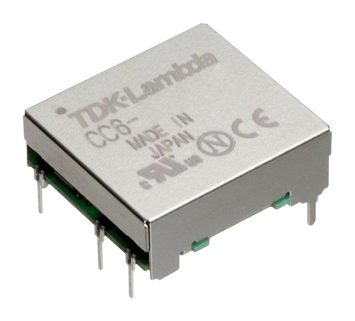 CC6-1212DF-E - Tdk-lambda - Isolated Through Hole DC/DC Converter, ITE, 2:1