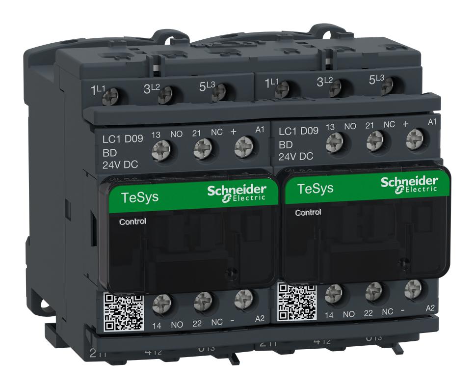 LC2D09BD - Schneider Electric - Contactor, LC2D, 9 A