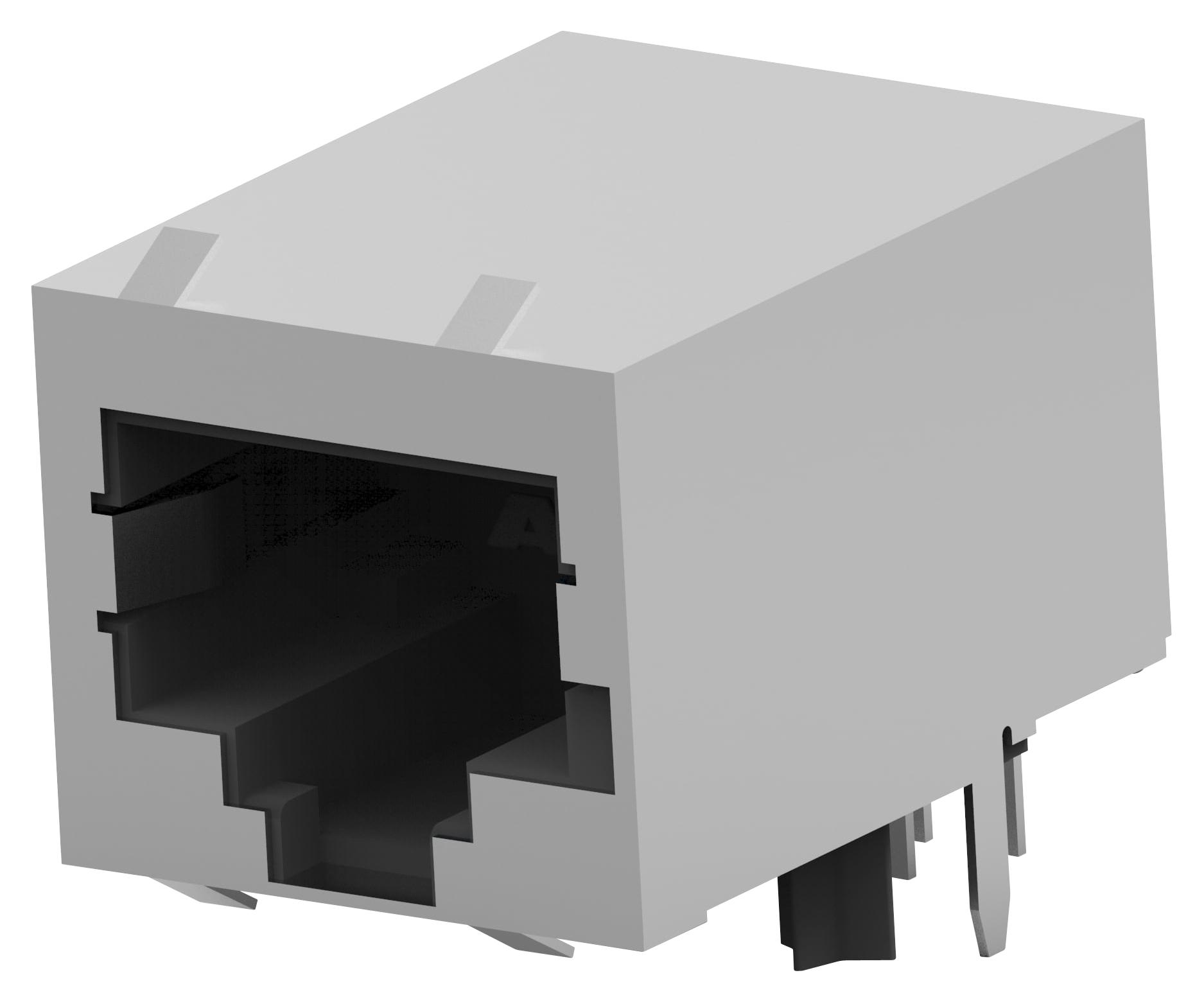 5558070-1 - Amp - Te Connectivity - Modular Connector, RJ50 Jack, 1 x 1 ...