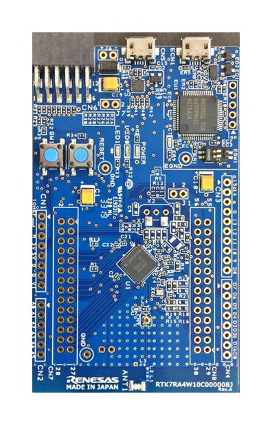 RTK7EKA4W1S00000BJ - Renesas - EVAL KIT, 32BIT RA4 Series, RA4W1 Group MCU