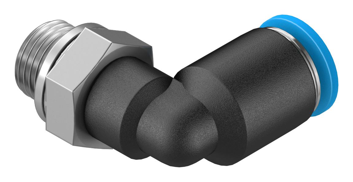 QSL-G1/8-6 - Festo - Pneumatic Fitting, Push-In L-Fitting, G1/8