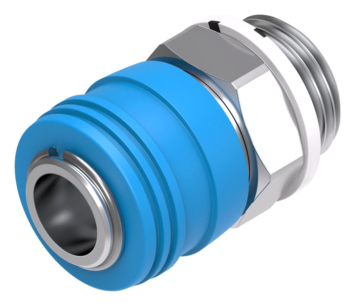 KD4-1/2-A - Festo - Pneumatic Fitting, Quick Coupling Socket, G1/2