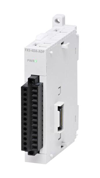 FX5-4DA-ADP - Mitsubishi - EXPANSION ADAPTER, ANALOG O/P, PLC