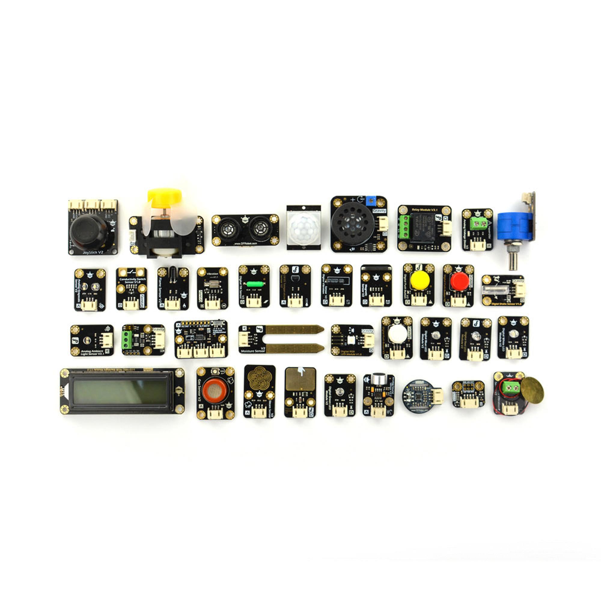 Kit0150 Dfrobot Sensor Set 37 Pcs For Arduino Development Boards