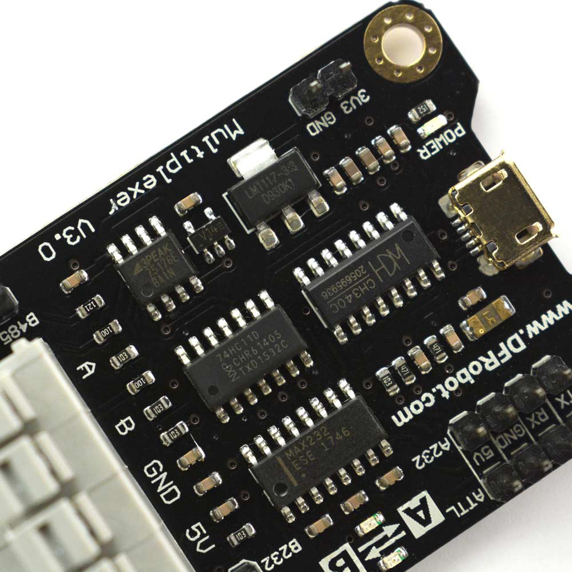 TEL0070 - Dfrobot - Multi USB/RS232/RS485/TTL Converter, for Arduino Board