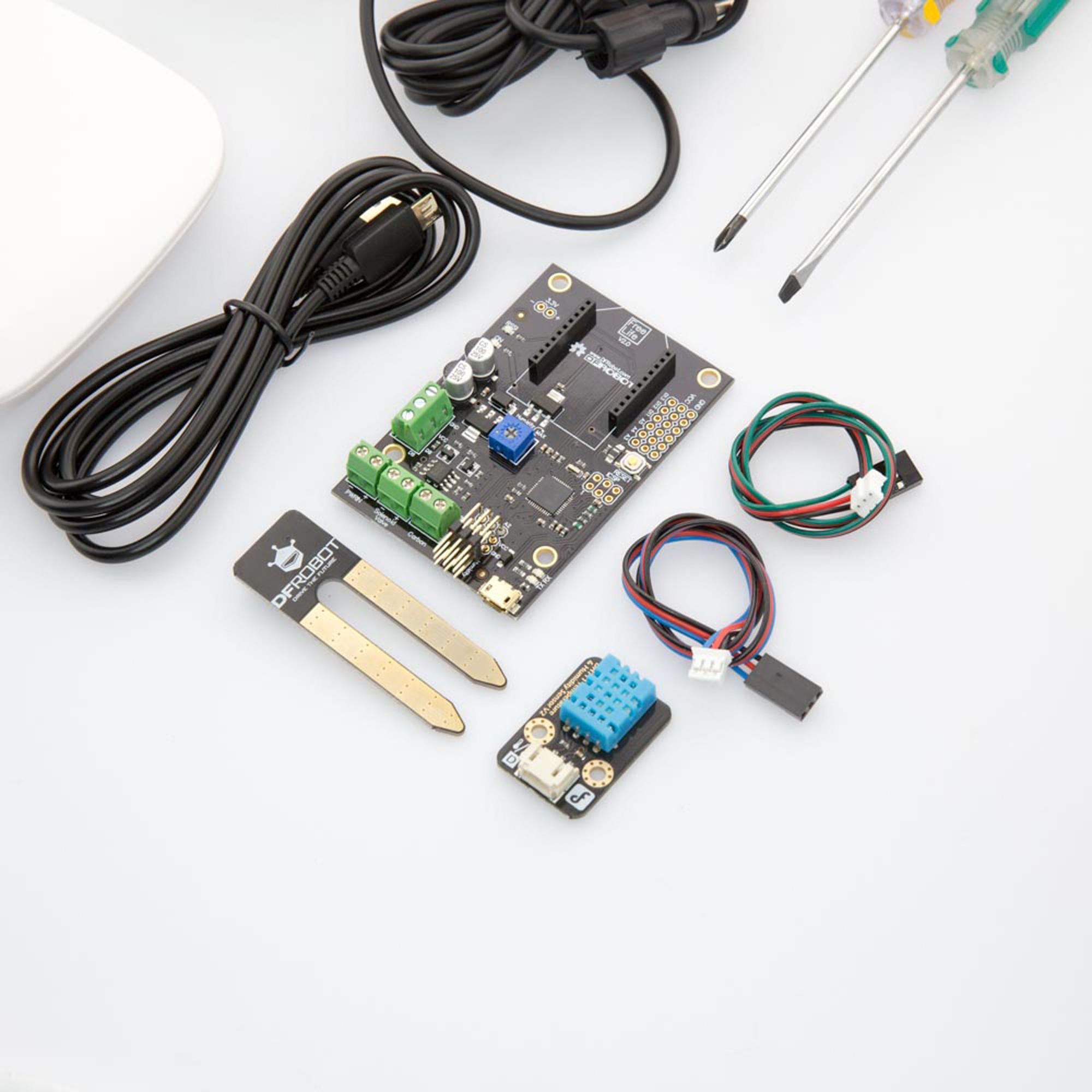 KIT0003 - Dfrobot - Evaluation Board, ATmega32U4, 8 bit megaAVR MCU