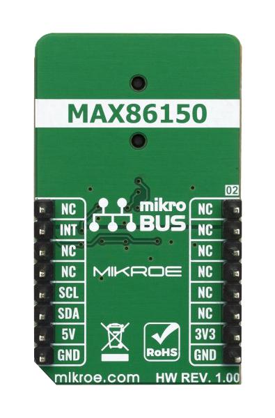 Mikroe 4061 Mikroelektronika Click Board Ecg 6 Click Biometrics