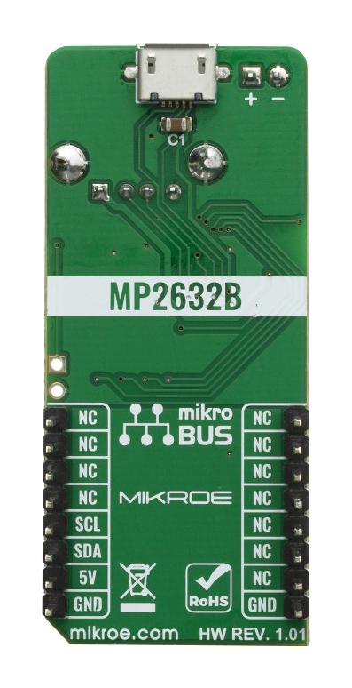 MIKROE-4082 - Mikroelektronika - Click Board, PowerBank Click, Battery Charger