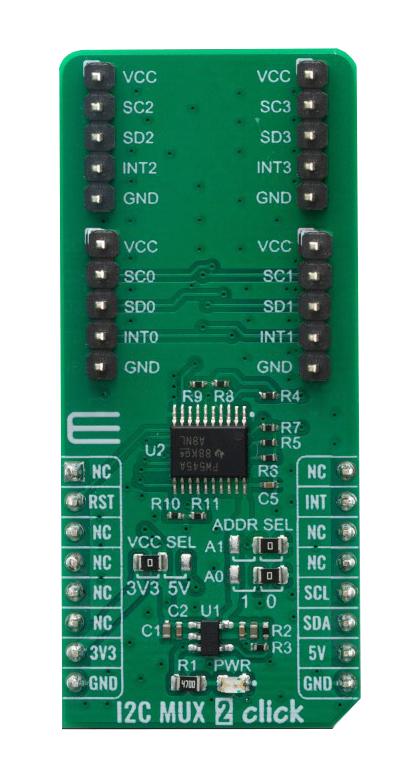 MIKROE-4094 - Mikroelektronika - Click Board, I2C MUX 2 Click, TCA9545A