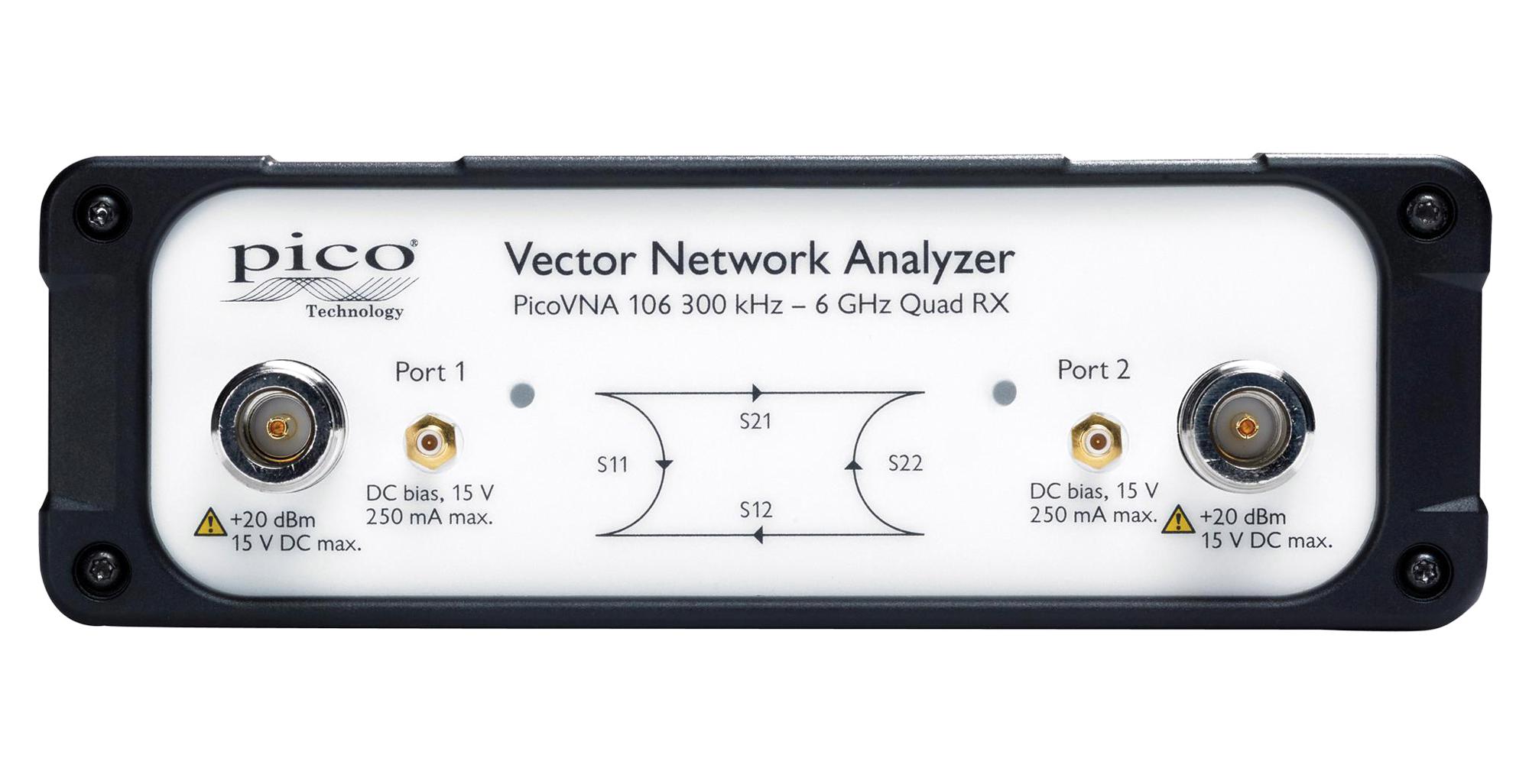 PQ111 - Pico Technology - Vector Network Analyser, PC Based, 300kHz to 6GHz