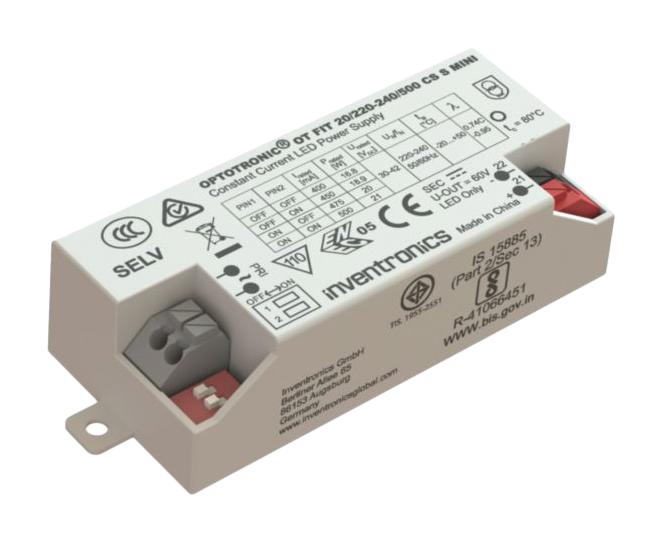 OT-FIT-20/220-240/500-CS-S-MINI - Osram - LED Driver, LED Lighting, 21 W