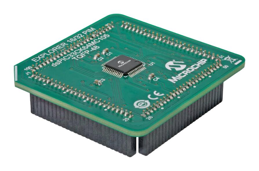 MA330052 - Microchip - Plug-in Module, dsPIC33CK64MC105, Digital Signal ...