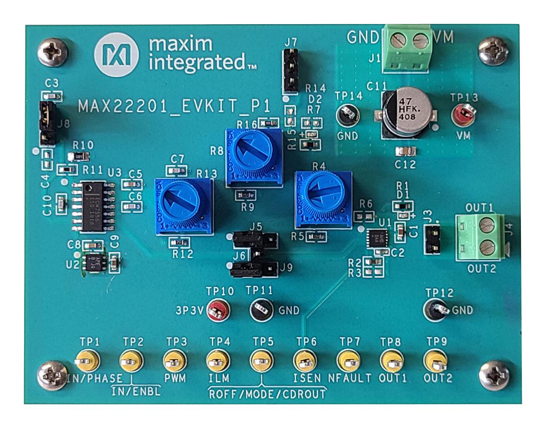MAX22201EVKIT# - Analog Devices - Evaluation Kit, MAX22201, Motor Driver
