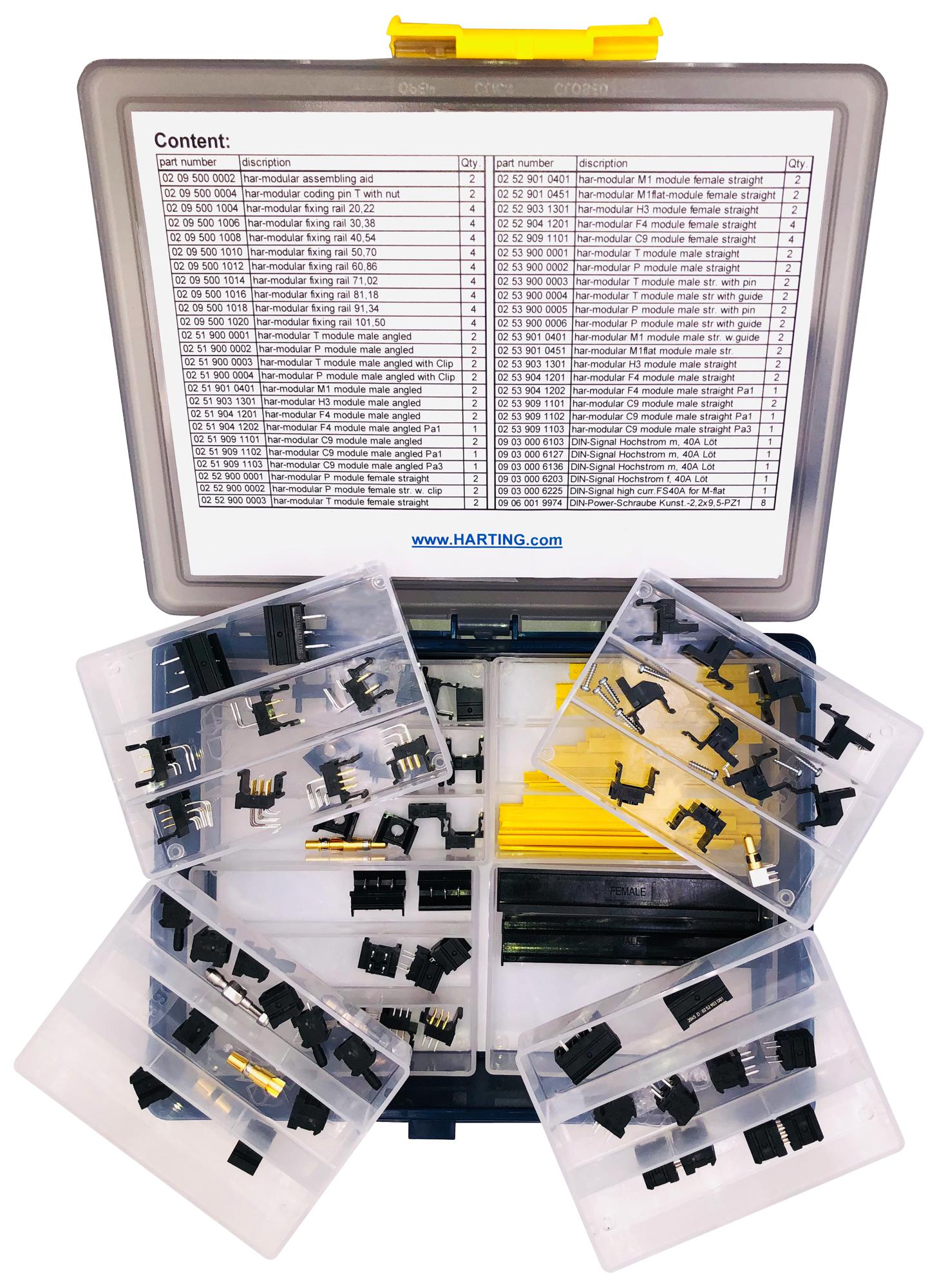02095000006 - Harting - Connector Accessory, Development Kit, Connectors