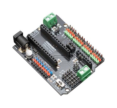 DFR0012 - Dfrobot - Expansion Board, Gravity Nano I/O Shield, Arduino Nano/DFRduino Nano V3 & V4 ...