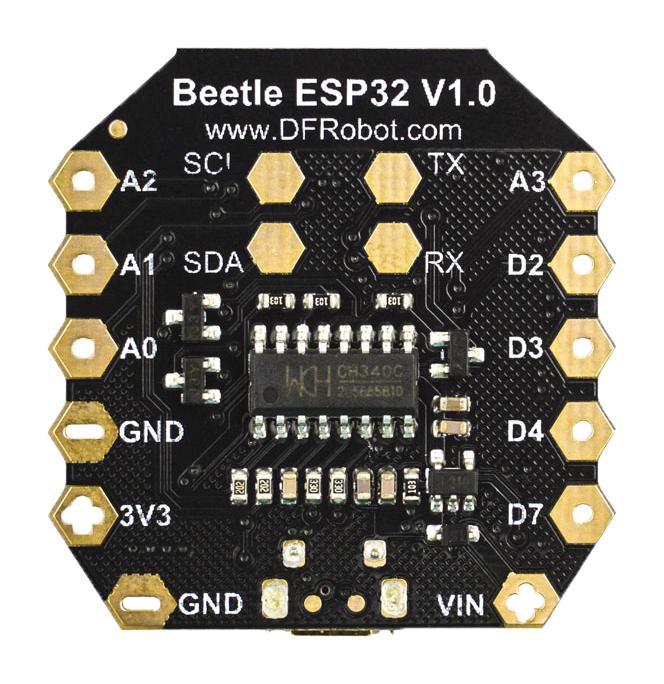 DFR0575 - Dfrobot - Development Board, ESP32­WROOM­32, Beetle