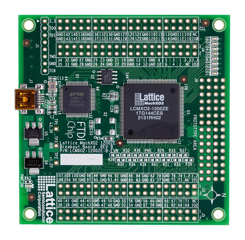 LCMXO2-7000HE-B-EVN - Lattice Semiconductor - Breakout Board Evaluation Kit, MACHXO2, FPGA