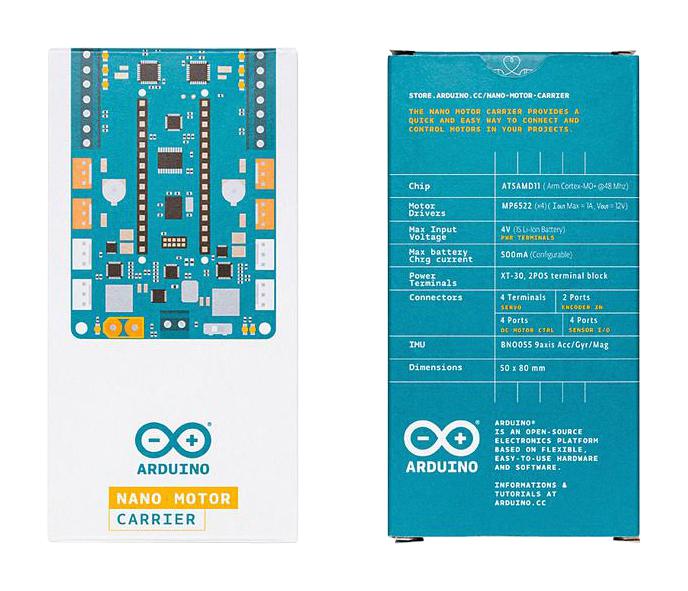 Abx00041 Arduino Nano Motor Carrier Dev Board