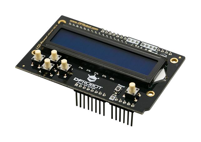 DFR0374 - Dfrobot - LCD Keypad Shield, V2.0, Arduino Board