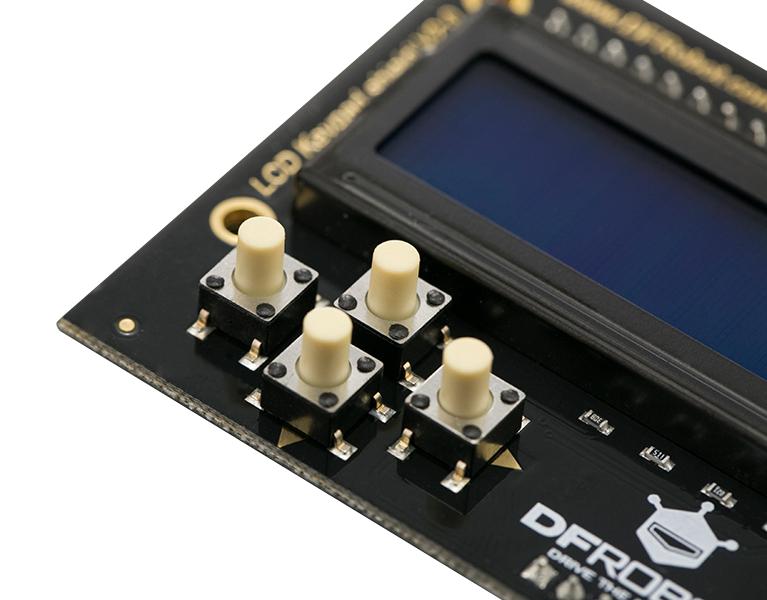 Dfr0374 Dfrobot Lcd Keypad Shield V20 Arduino Board 3878