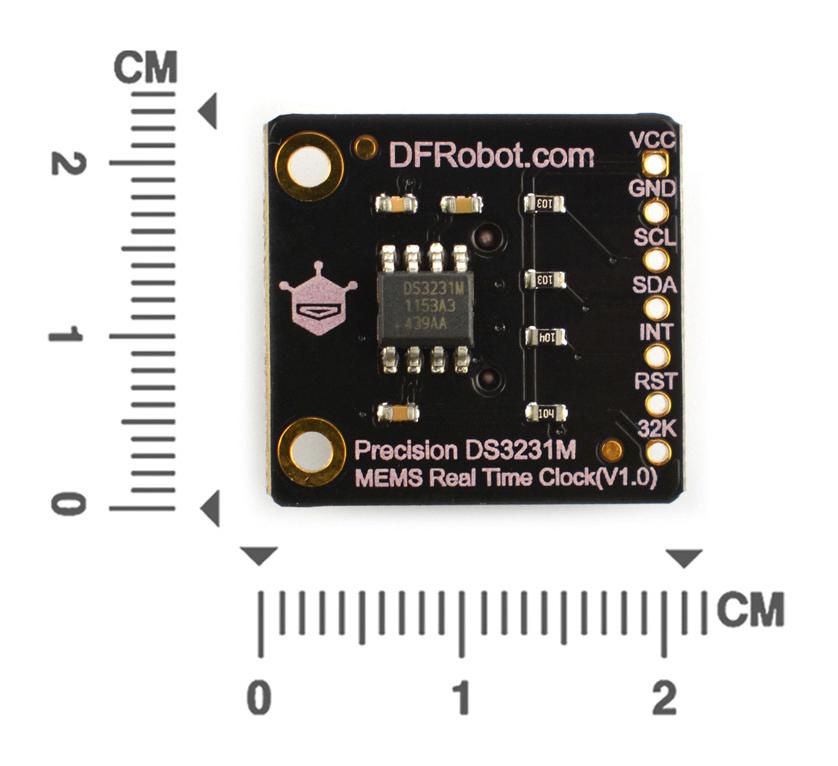 DFR0641 - Dfrobot - MEMS Precise RTC Module, Fermion, Arduino Board