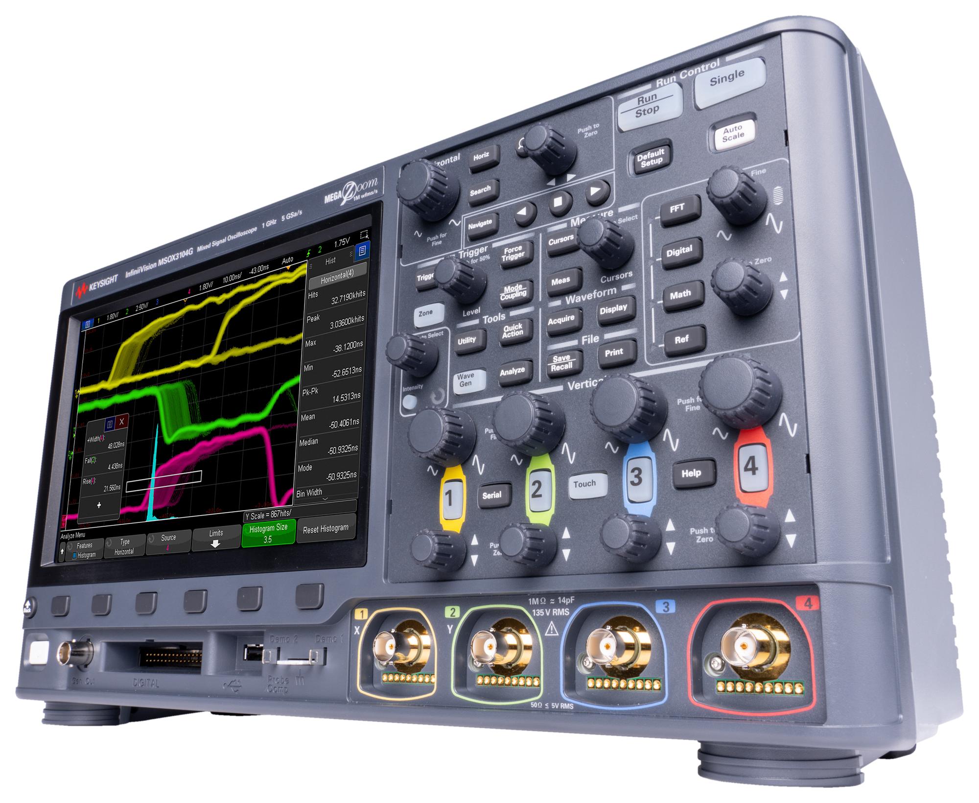 MSOX3014G - Keysight Technologies - MSO / MDO Oscilloscope ...