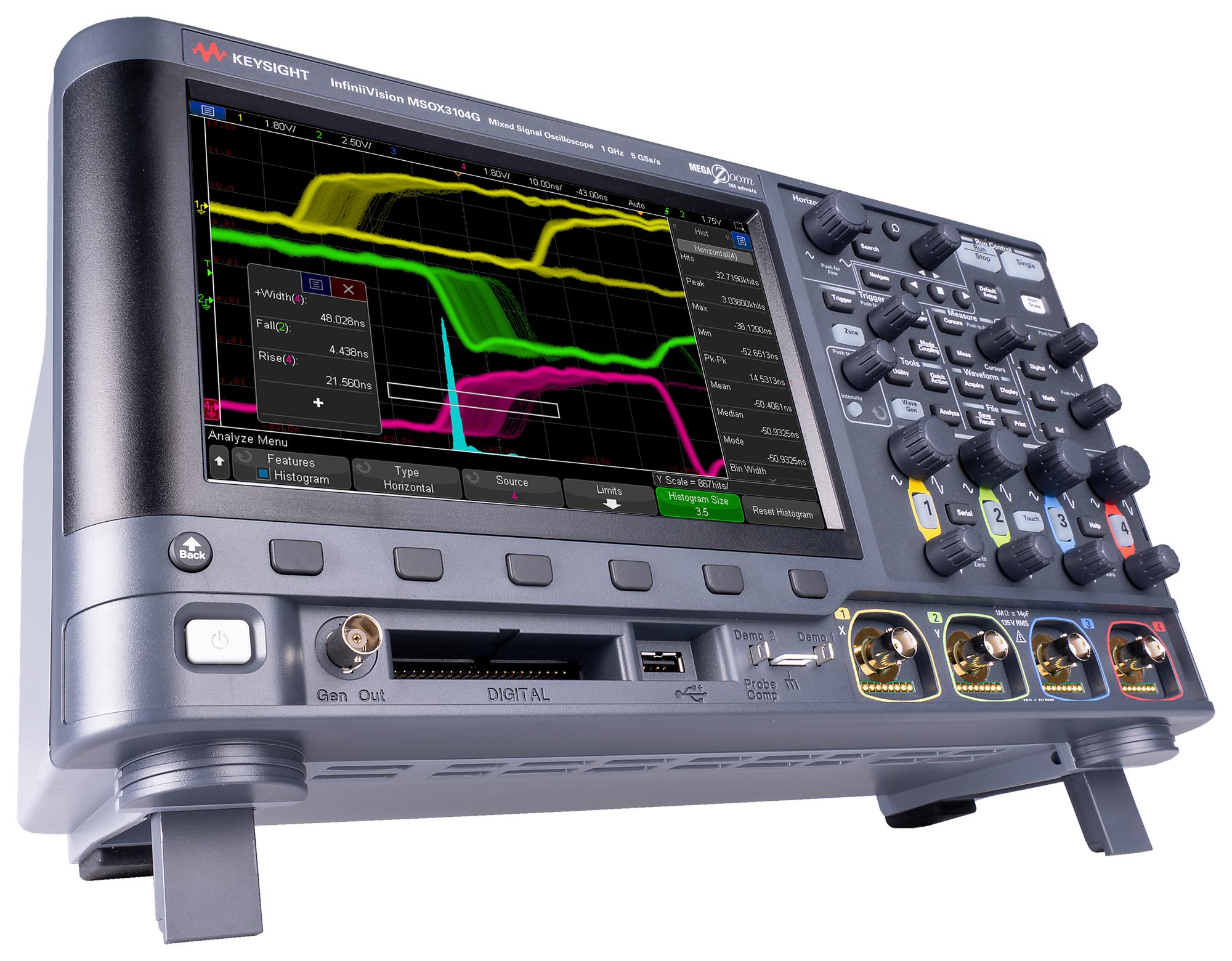 DSOX3034G - Keysight Technologies - Digital Oscilloscope, InfiniiVision ...