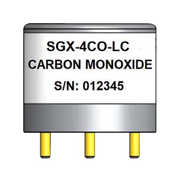 SGX-4CO-LC - Amphenol Sgx Sensortech - Gas Detection Sensor, Carbon Monoxide, 1000 ppm