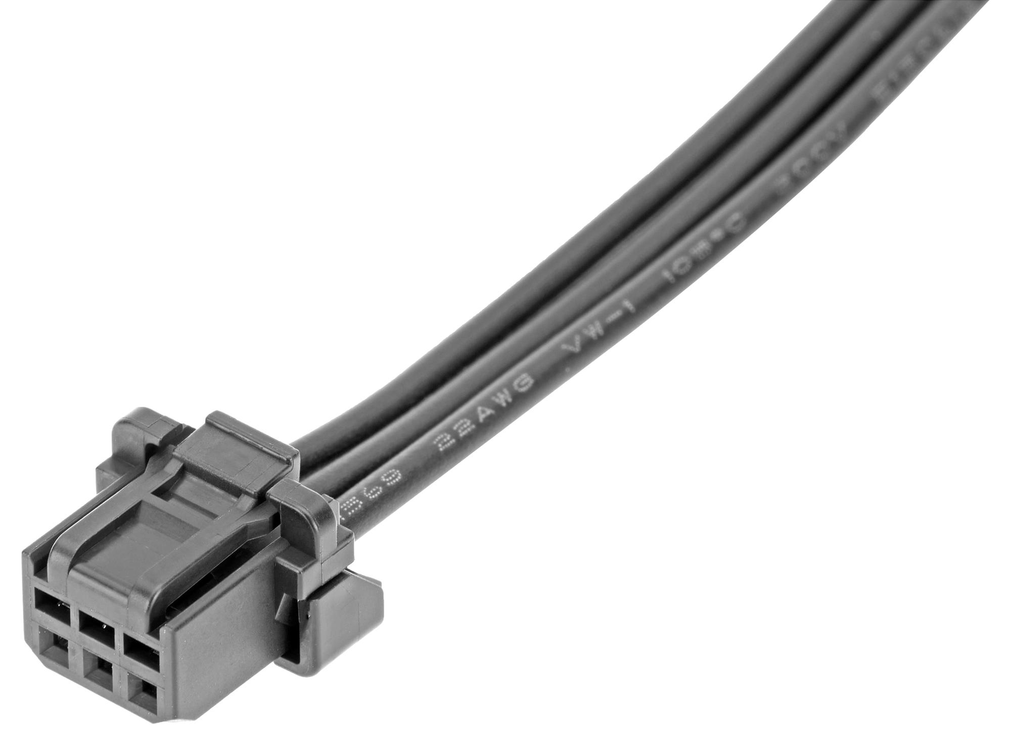 219652-1033 - Molex - Cable Assembly, Micro-One 2.0 Receptacle to Micro-One 2.0 Receptacle, 3 Ways