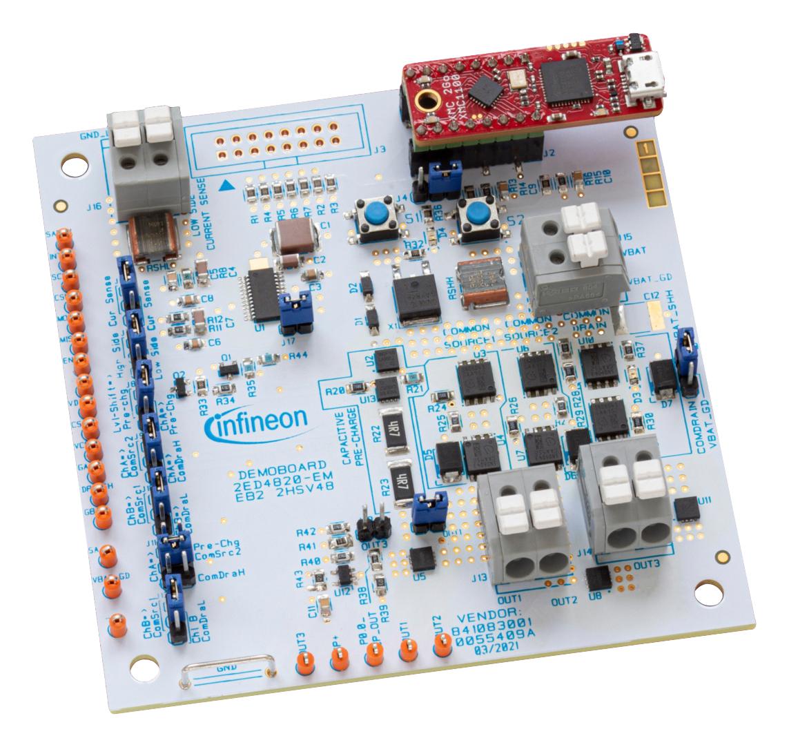 2ED4820EB22HSV48TOBO1 - Infineon - Evaluation Board, 2ED4820-EM, Power ...