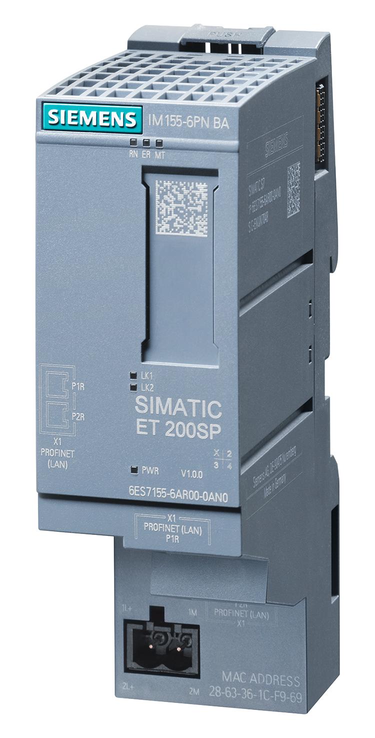 6ES7155-6AR00-0AN0. - Siemens - Interface Module, Profinet, 0.3A