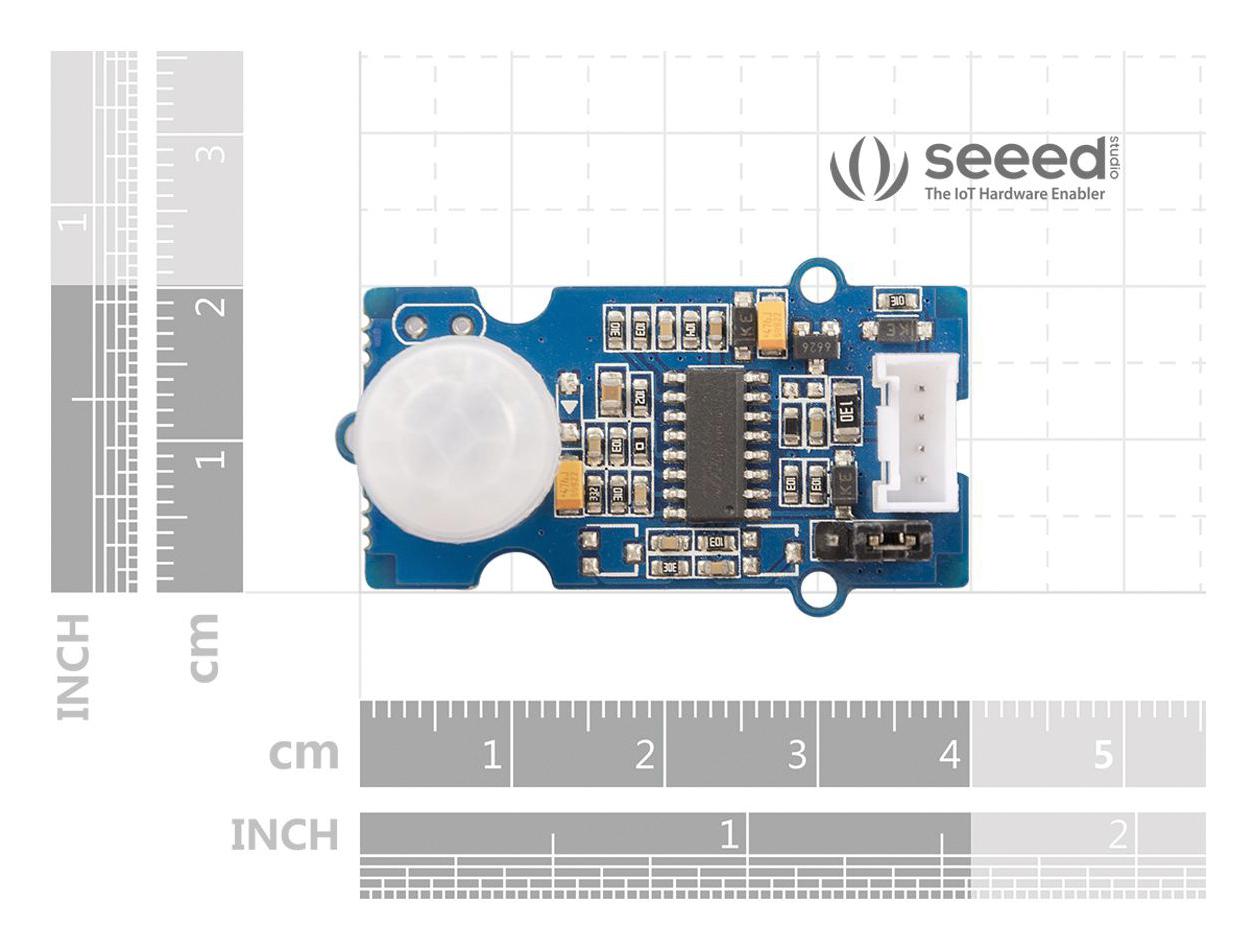 101020020 - Seeed Studio - Sensor Board, PIR Motion, 3V to 5V