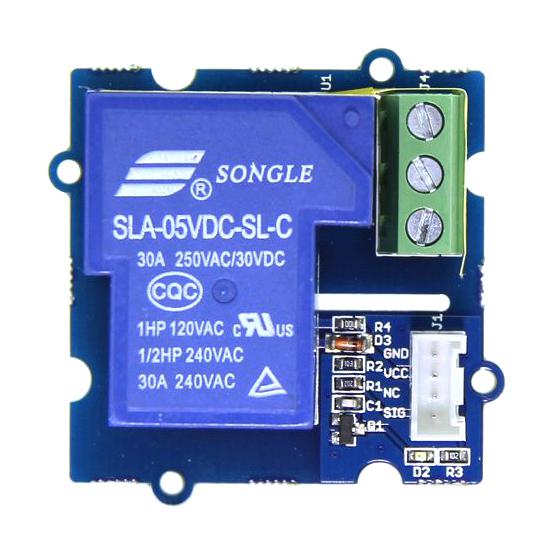 103020012 - Seeed Studio - SPDT Relay Board, SLA-05VDC-SL-C, Arduino ...