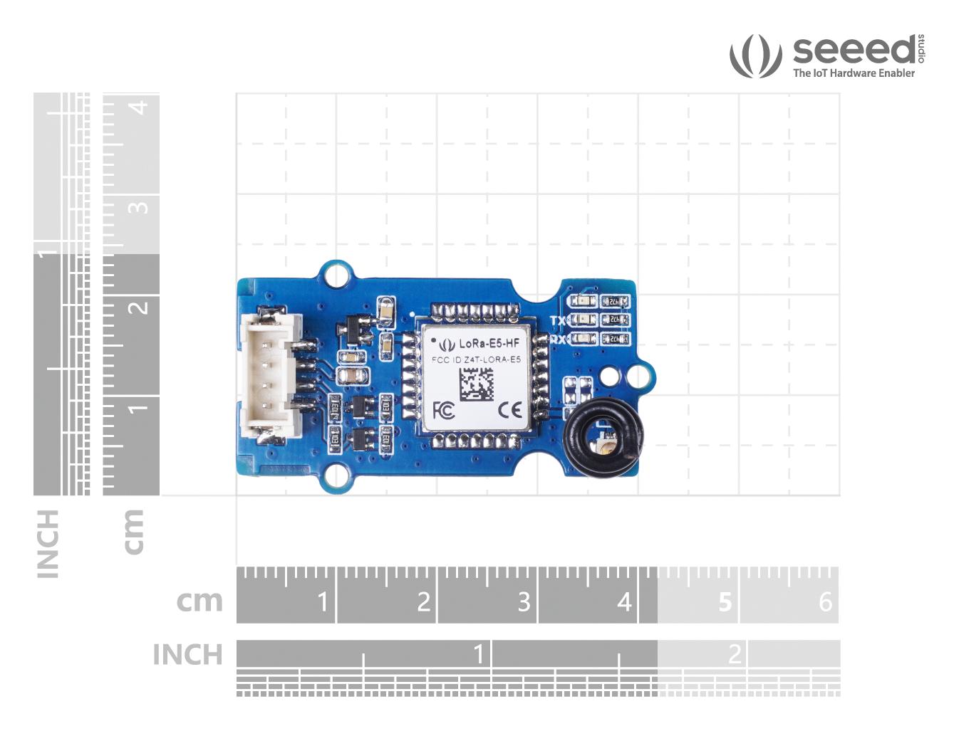 113020091 - Seeed Studio - Embedded Module, LoRa-E5, with Cable