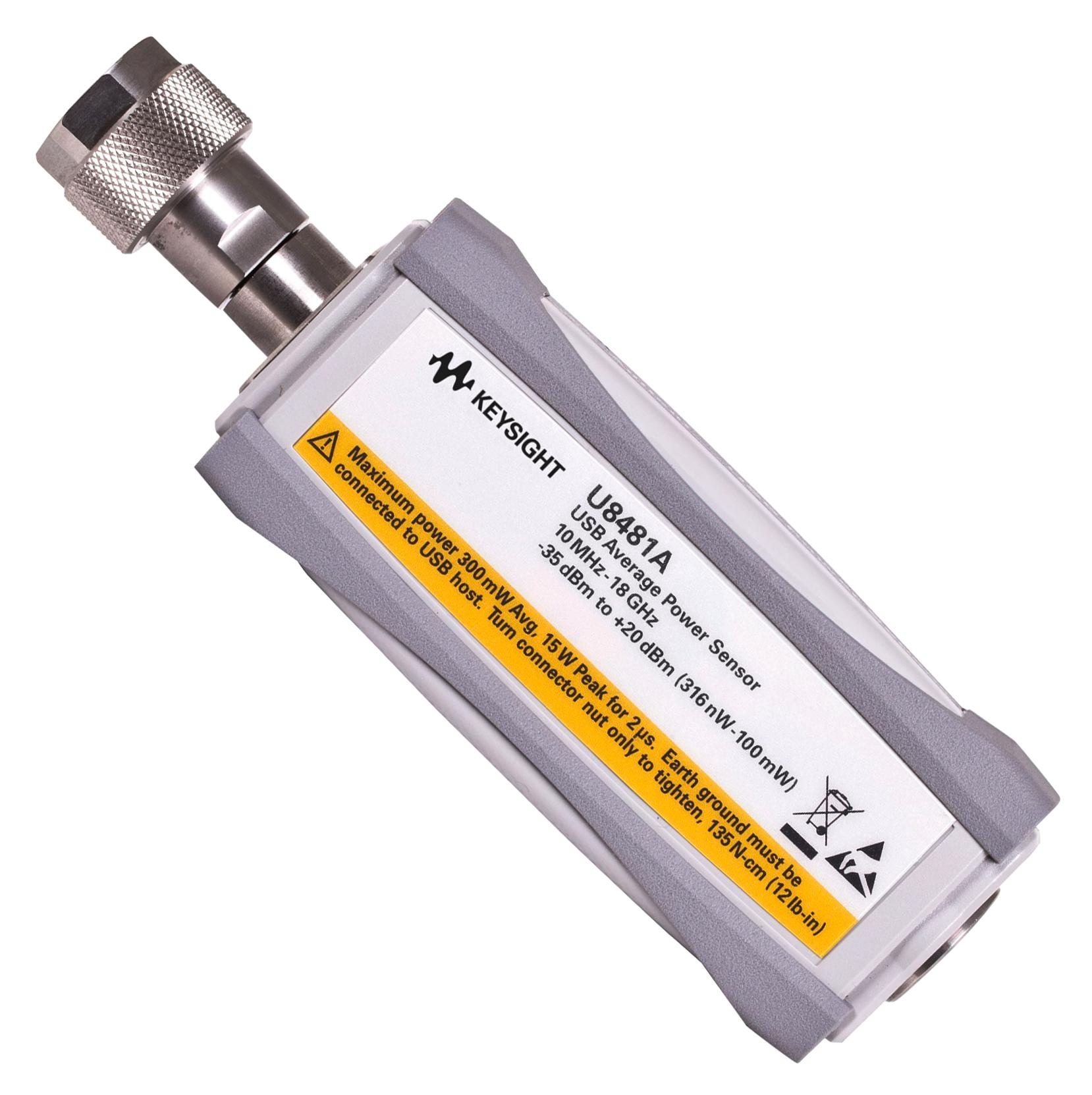 U8481A - Keysight Technologies - RF Power Sensor, 10MHz to 18GHz, -35dBm to +20dBm