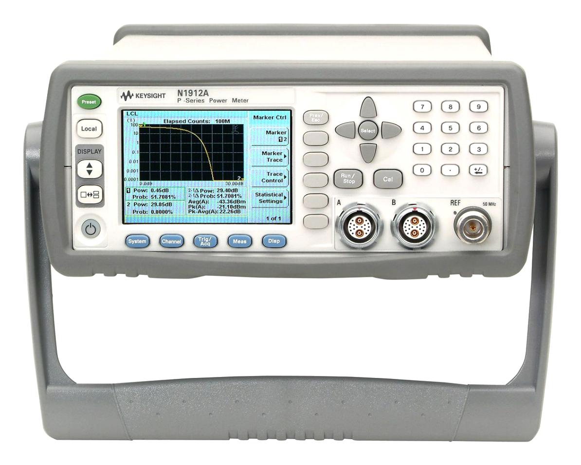 N1912A - Keysight Technologies - RF Power Meter, Dual Channel, -35dBm to +20dBm