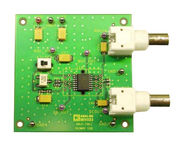 Ad637 Evalz Analog Devices Evaluation Board Ad637 Rms To Dc Converter