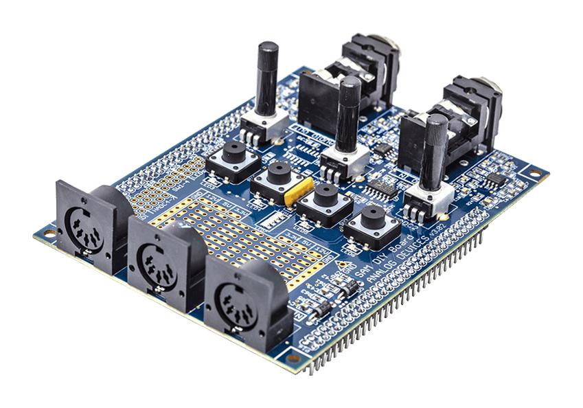 ADZS-AUDIOPROJECT - Analog Devices - Audio Project Fin/Expansion Board, ADSP-SC589 SHARC Audio ...