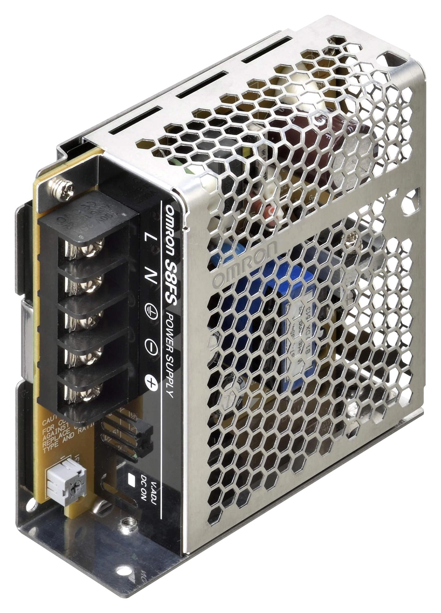 S8FS-C03524 - Omron Industrial Automation - AC/DC Enclosed Power Supply (PSU), 120 to 370VDC, ITE
