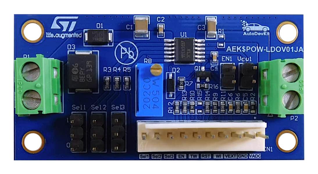 AEK-POW-LDOV01J - Stmicroelectronics - Evaluation Board, L99VR01JTR ...