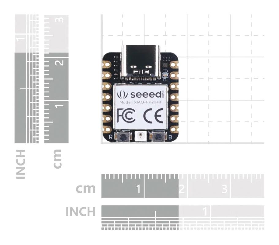102010428 - Seeed Studio - SBC, XIAO RP2040, ARM Cortex M0+