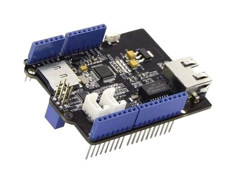 103030021 - Seeed Studio - Ethernet Shield V1 Board, W5500, Arduino Board