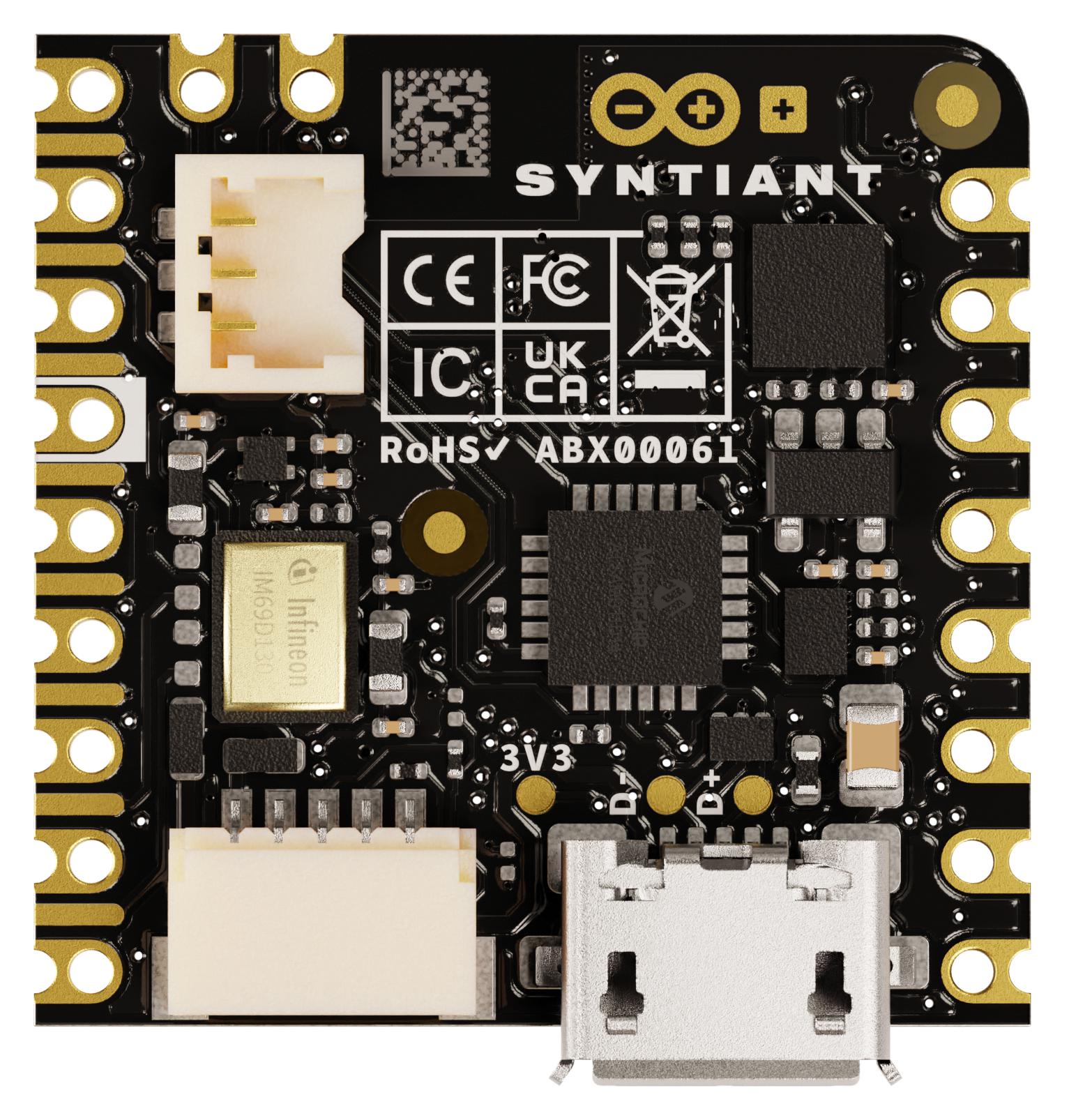 ABX00061 - Arduino - Development Board, Nicla Vision, nRF52832