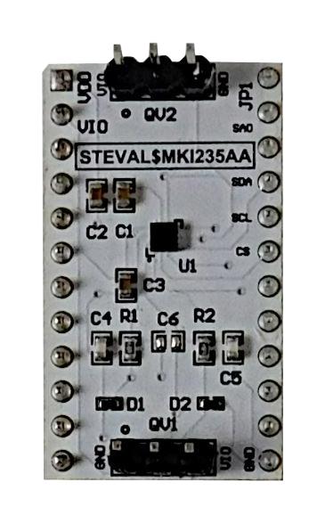 STEVAL-MKI235KA - Stmicroelectronics - Evaluation Kit, LIS2DUXS12, 3-Axis Digital Accelerometer