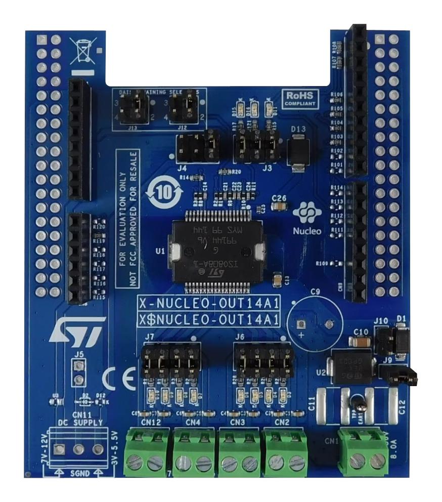 X-NUCLEO-OUT14A1 - Stmicroelectronics - Expansion Board, ISO808ATR-1, STM32 Nucleo Boards
