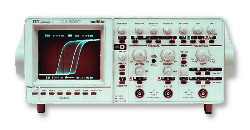 OX8020 - Metrix - Digital Oscilloscope, 2 Channel, 20 MHz
