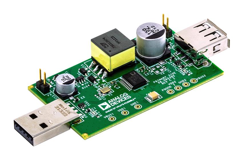 EVAL-CN0550-EBZ - Analog Devices - Circuit Evaluation Board, ADUM3165BRSZ, USB Port Isolator